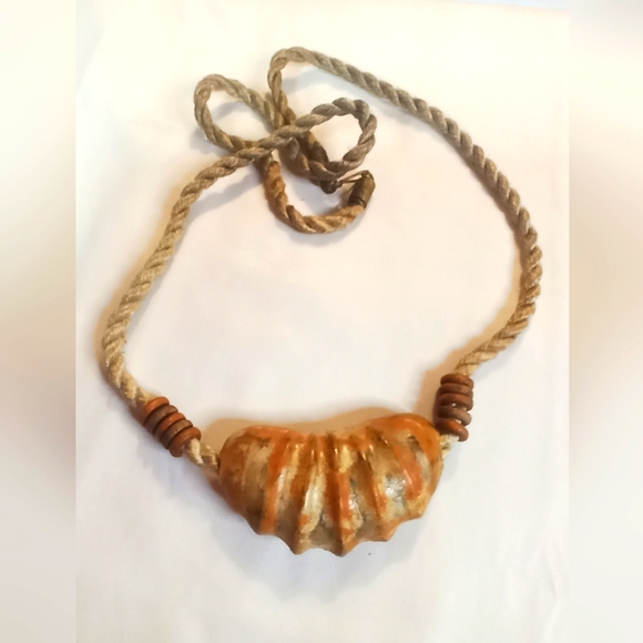 Jewelry | Shell Necklace Large Shell Vintage Shell Necklace | Poshmark